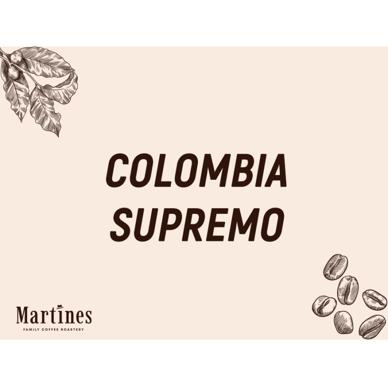 Colombia Supremo - 1 kg | Martines Specialty Coffee